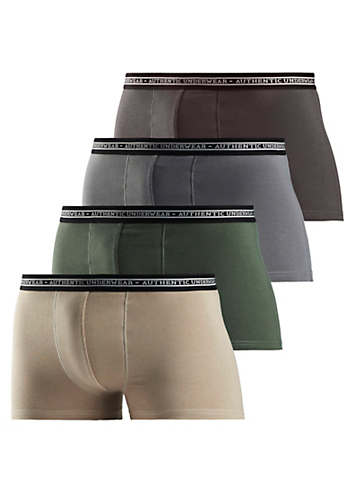 Pack of 4 Hipster Boxer Shorts | Freemans