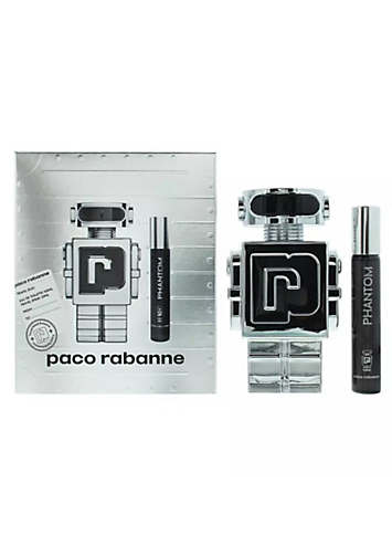 Paco Rabanne Phantom Gift Set: Eau de Toilette 100ml + 20ml | Freemans