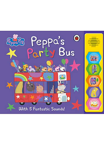 Peppa Pig Peppa’s Party Bus! Noisy Sound Book | Freemans