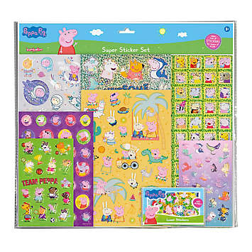 Peppa Pig Super Sticker Set | Freemans