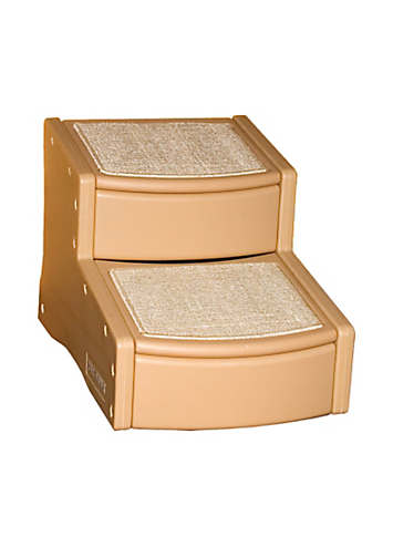 Pet Gear Easy Step Stairs 2 Step Tan | Freemans