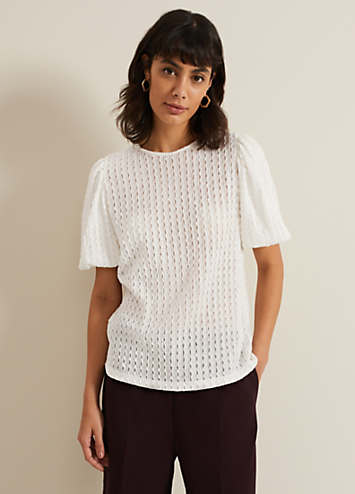 Phase Eight Aurora Textured Top | Freemans