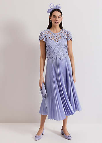 Phase Eight Dana Lace Double Layer Dress | Freemans