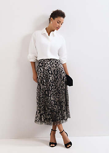 Phase Eight Edie Pleated Skirt | Freemans