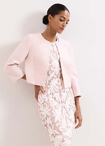 Phase Eight Elizabeth Pale Pink Jacket | Freemans