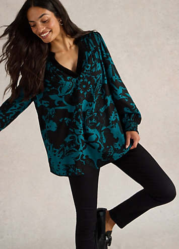 Phase Eight Ella Longline Reversible Faux Fur Gilet | Freemans