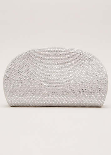 Phase Eight Embellished Semi Circle Bag | Freemans