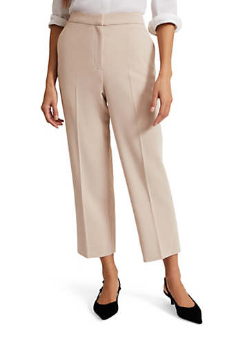 Phase Eight Everlee Crop Straight Leg Smart Trousers | Freemans