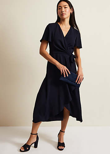 Phase Eight Julissa Frill Wrap Dress | Freemans