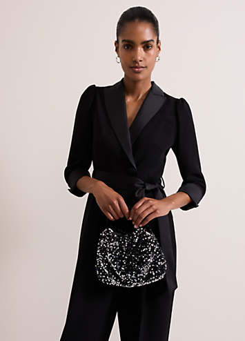 Phase Eight Sequin Twist Handle Mini Grab Bag | Freemans
