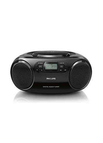 Philips AZB500-12 Portable Stereo System Digital CD Player Soundmachine ...