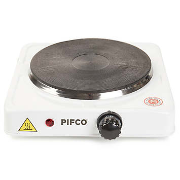 Pifco Electric Single Hob - White | Freemans