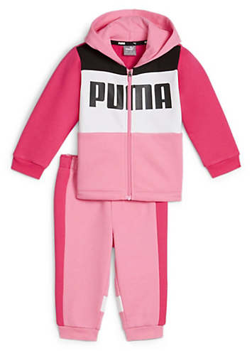 Puma Kids Colourblock Tracksuit | Freemans