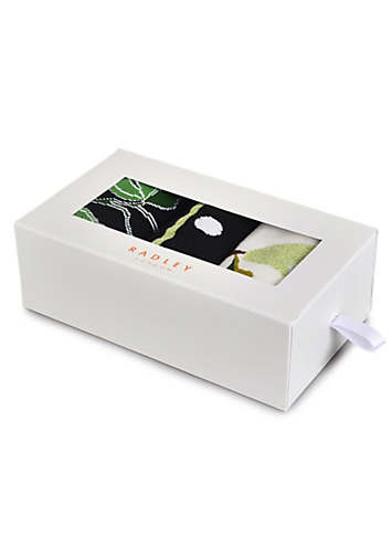 Radley London 3 Pack Ladies Floral Sock Gift Set | Freemans