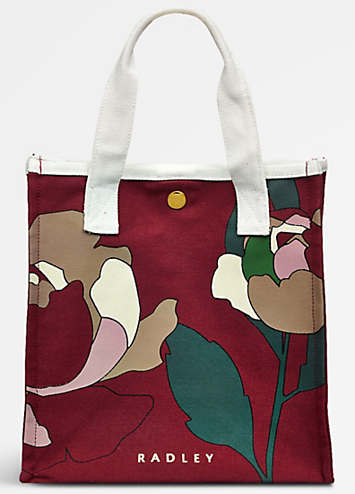 Radley London Abstract Rose Small Open Top Grab Bag | Freemans