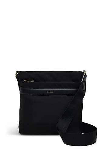 Radley London Holland Park Small Ziptop Black Cross Body Bag | Freemans