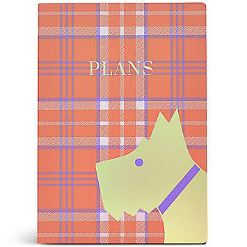 Radley London Scotty Check Print A5 Notebook | Freemans