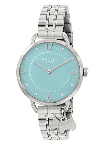 Radley London Silver Plated Open Shoulder Bracelet Watch | Freemans