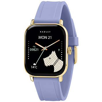 Radley London Smart Series 56 Uniform Blue Sili Strap Smart Watch ...