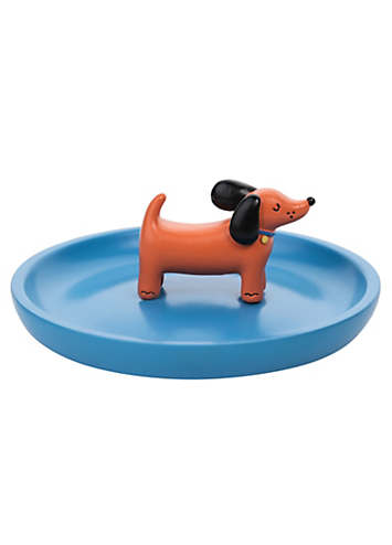 Raspberry Blossom Dog Trinket Dish | Freemans