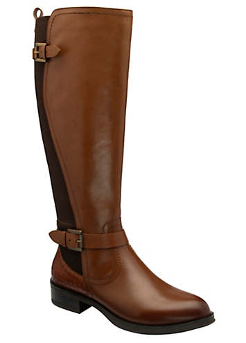 Ravel Eildon Tan Ladies Leather Knee High Riding Boots | Freemans