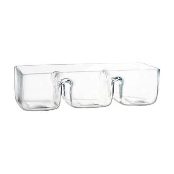 Ravenhead Glass Selected Divided Serving Dish | Freemans