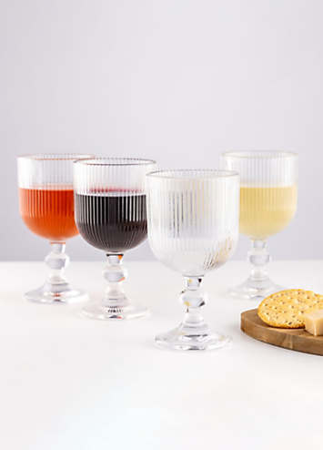 Ravenhead Linea Set of 4 37cl Wine Glasses | Freemans