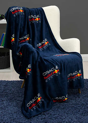 Red Bull Racing Car Fleece Blanket | Freemans