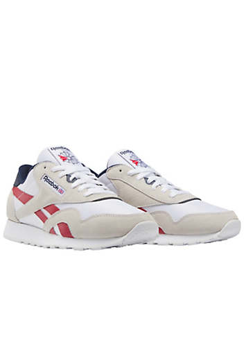 Reebok Classic Classic Nylon Lace-Up Trainers | Freemans