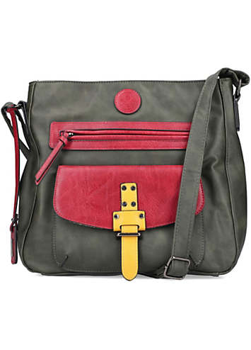 Rieker Decorative Buckle Shoulder Bag | Freemans