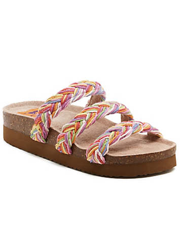 Rocket Dog Ladies Multicoloured Ashley String Braid Sandals | Freemans