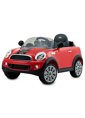 Rollplay Mini Cooper S Roadster 6 Volt Car With Remote Control - Red ...