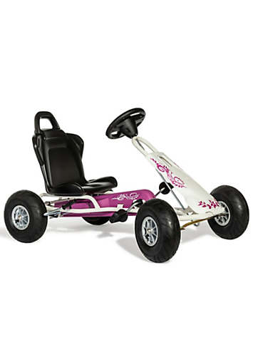 Rolly Ferbedo At X-Racer Go Kart With Pneumatic Tyres And Electronic ...