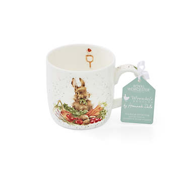 Royal Worcester Wrendale Designs Grow Your Own Rabbit Mug | Freemans