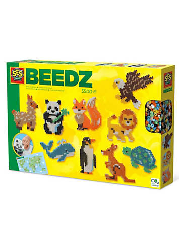 SES Creative Beedz World Animals Iron-On Beads | Freemans