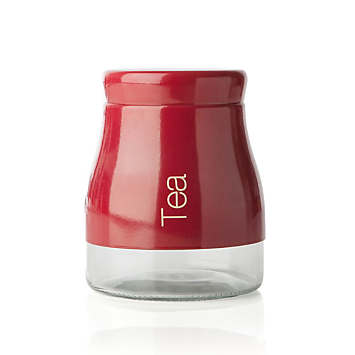 Sabichi Red Tea Canister | Freemans