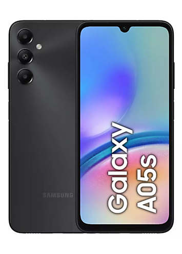 Samsung SIM Free A05s 4G 64GB Mobile Phone - Black | Freemans