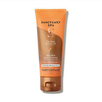 Sanctuary Spa Signature Natural Oils Ultra Rich Hand Cream 75ml | Freemans