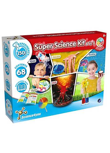 Science4you Super Science Kit 6-In-1 | Freemans