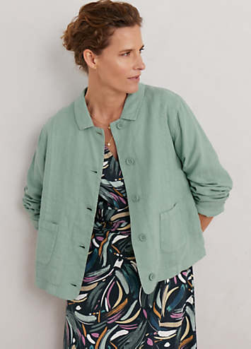 Seasalt Cornwall Arame Linen Jacket | Freemans