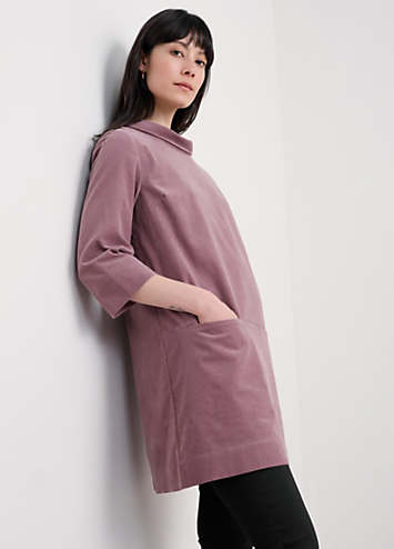 Seasalt Cornwall Purple Sail by The Stars Needlecord Tunic | Freemans