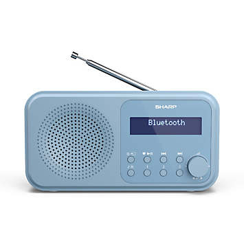 Sharp DR-P420(BL) Tokyo Digital Radio DAB/DAB+ & FM with Bluetooth ...