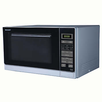 Sharp R372SLM Solo Touch Control Microwave, 25 Litre capacity, 900W ...