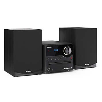 Sharp XL-B517D(BK) Hi-Fi Micro Sound System with DAB+ Radio & Bluetooth ...