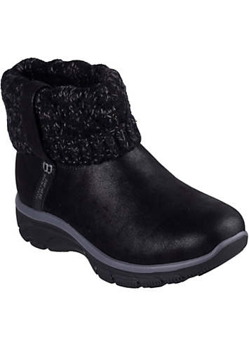 Skechers Black Easy Going Cosy Weather 2 Boots | Freemans