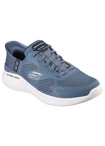 Skechers Mens Blue Bounder 2.0 Emerged Trainers | Freemans