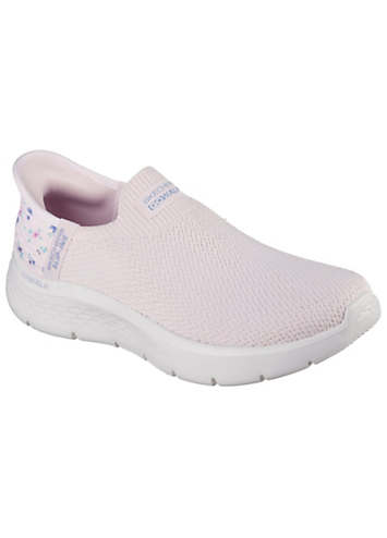 Skechers Slip-ins GO WALK Flex-Sunset Rose Trainers | Freemans