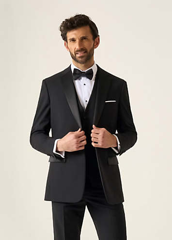 Skopes Cavendish Black Regular Fit Dinner Jacket | Freemans