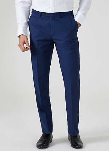 Skopes Kennedy Blue Tailored Fit Suit Trousers | Freemans