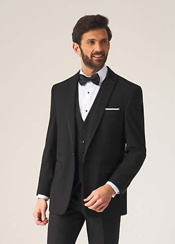 Skopes Ronson Black Tailored Fit Dinner Jacket | Freemans
